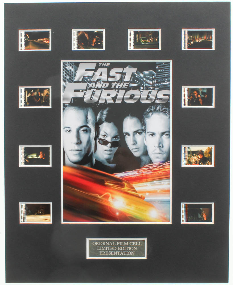 "The Fast and the Furious" LE 8x10 Custom Matted Original Film / Movie ...