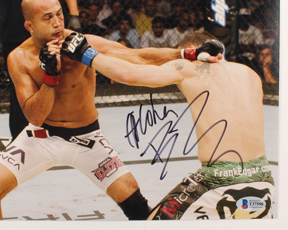 B.J. Penn Signed UFC 8x10 Photo Inscribed "Aloha" (Beckett COA ...