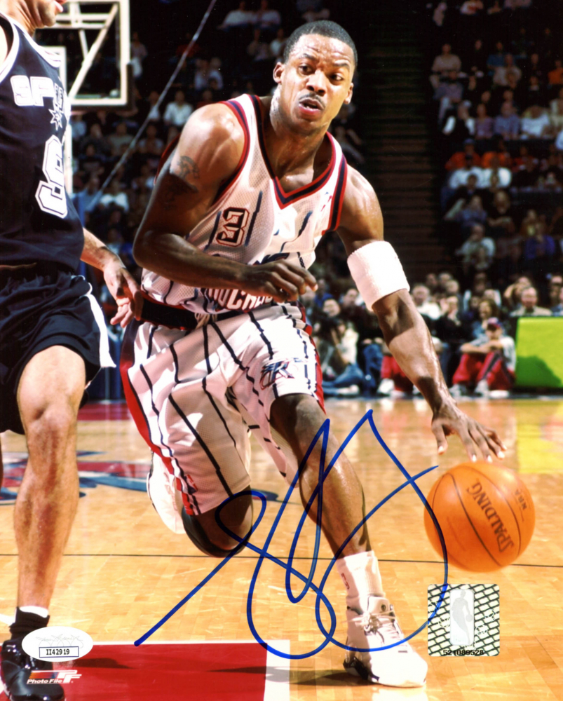 Steve Francis Signed Rockets 8x10 Photo (JSA COA) | Pristine Auction