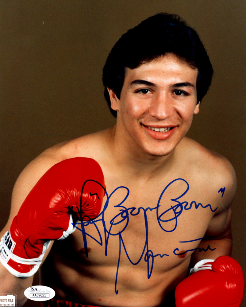 Ray "Boom Boom" Mancini Signed 8x10 Photo (JSA COA) | Pristine Auction
