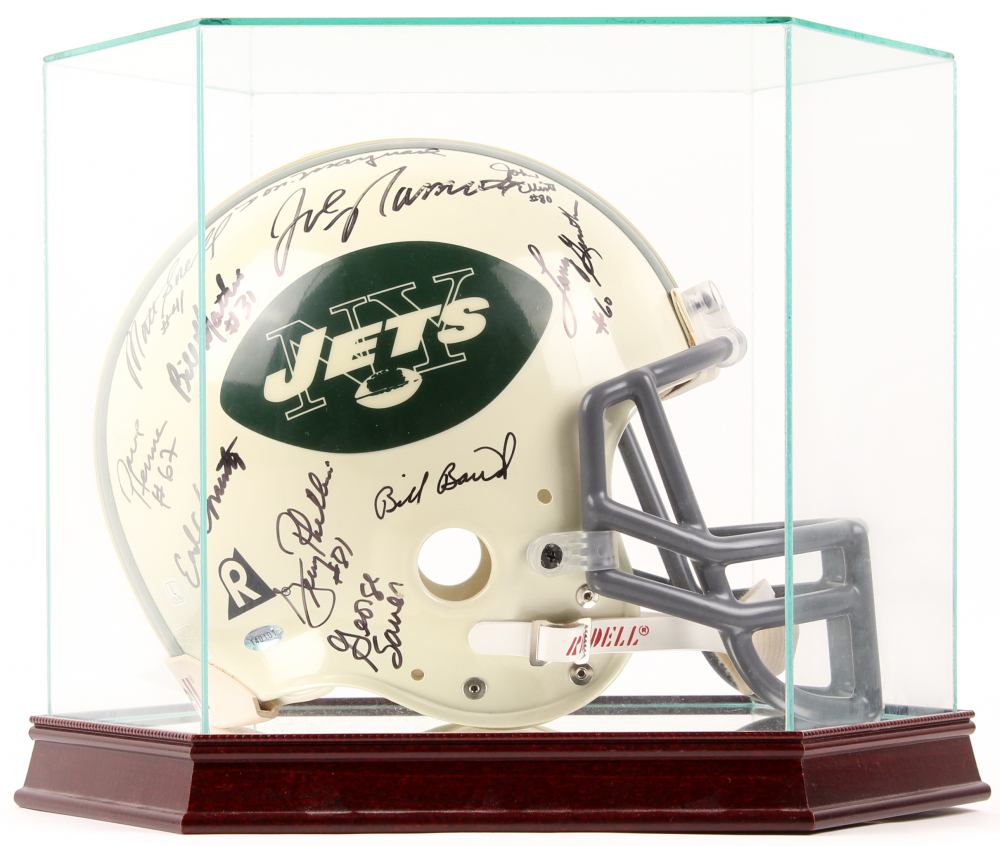 1969 Super Bowl Champions Jets Full-Size Authentic On-Field Helmet ...