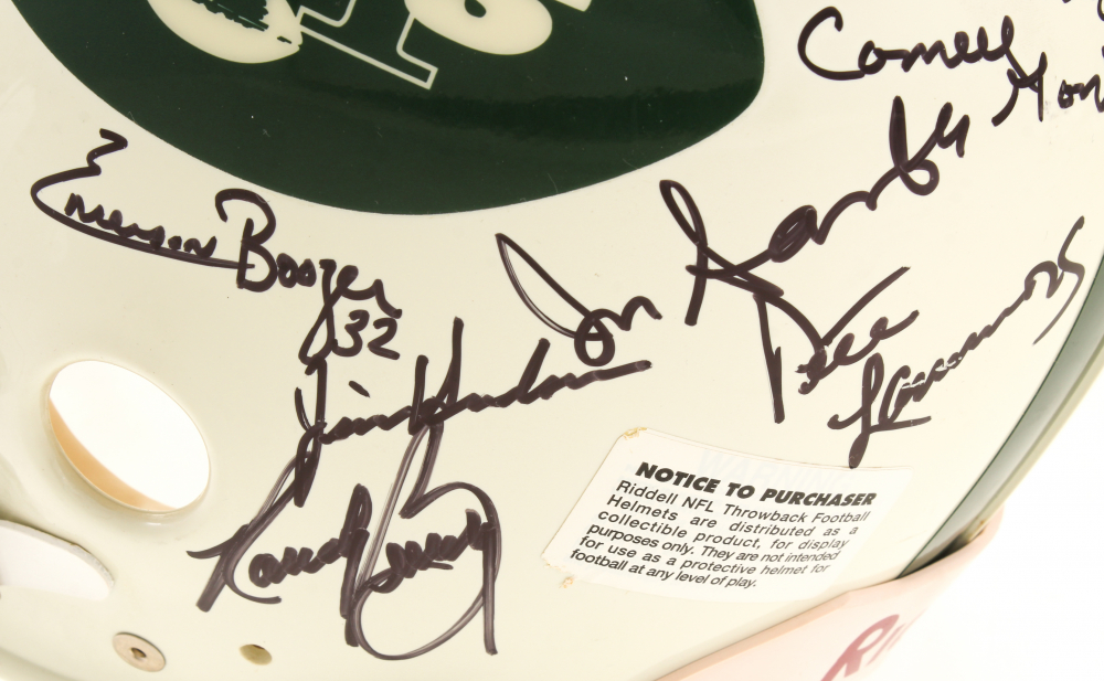 1969 Super Bowl Champions Jets Full-Size Authentic On-Field Helmet ...