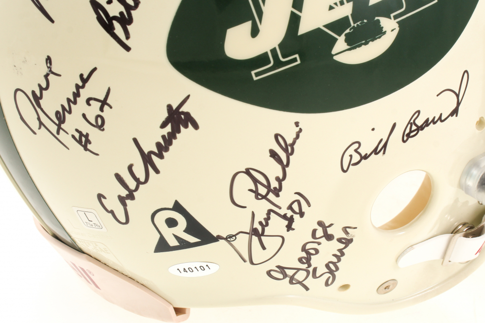 1969 Super Bowl Champions Jets Full-Size Authentic On-Field Helmet ...
