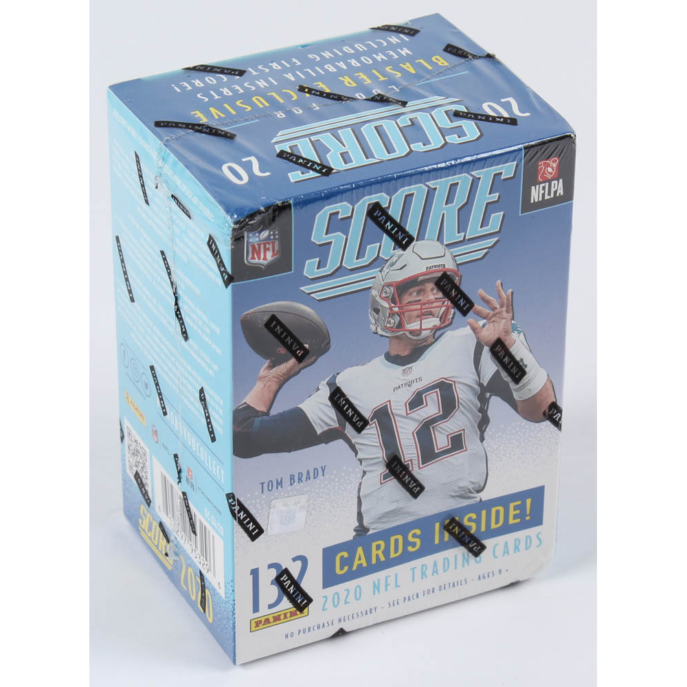 2020 Panini Score Football Blaster Box with (11) Packs | Pristine Auction