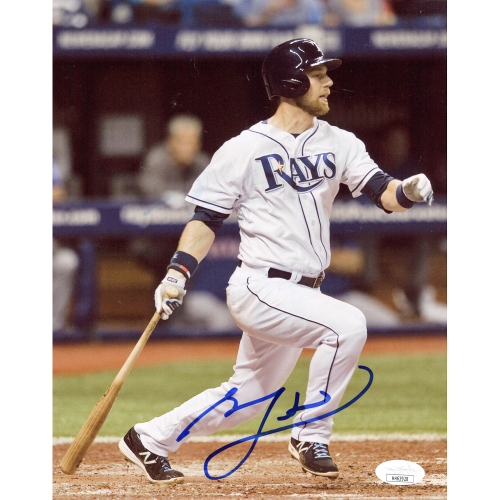 Ben Zobrist Signed Rays 8x10 Photo (JSA COA) | Pristine Auction