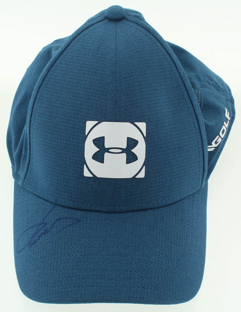 Jordan Spieth Signed Under Armor Fitted Golf Hat (JSA COA) | Pristine ...