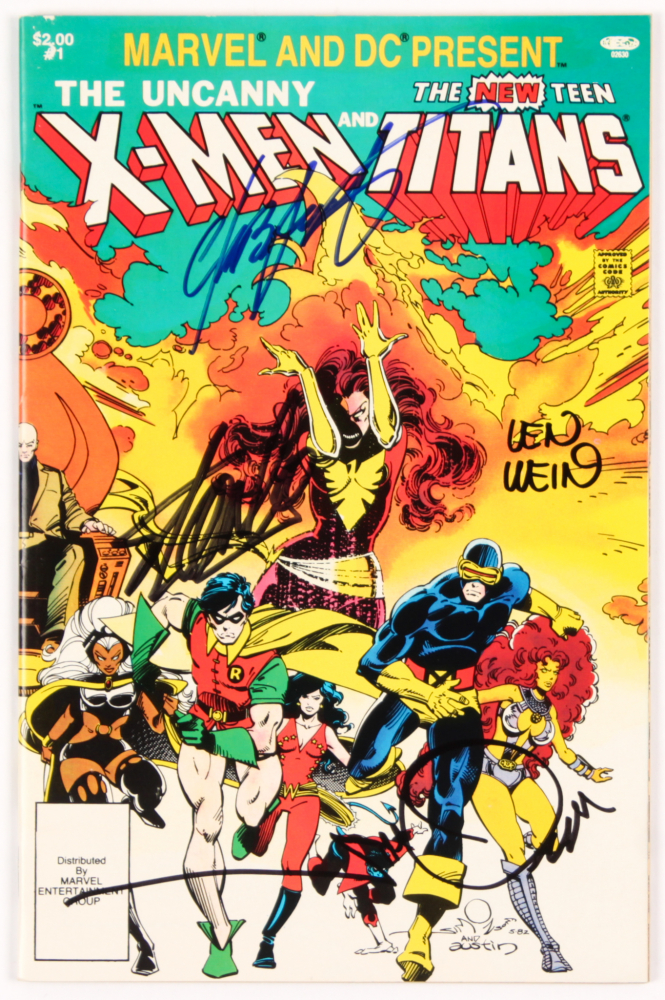 1982 Marvel & DC Presents "The Uncanny X-Men And The New Teen Titans ...