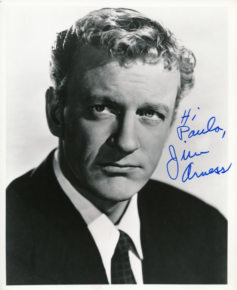 James Arness Signed Vintage 8x10 Photo | Pristine Auction