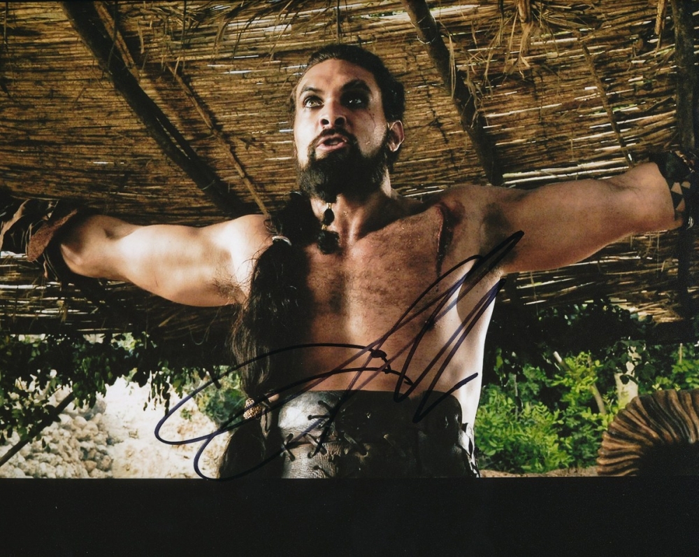 Jason Momoa Signed "Game of Thrones" 8x10 Photo (PA LOA) | Pristine Auction