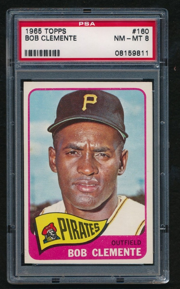 1965 Topps #160 Roberto Clemente (PSA 8) | Pristine Auction