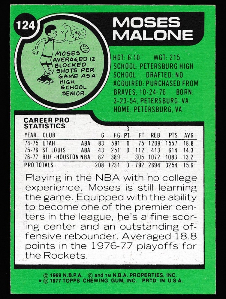 Lot of (5) Vintage Basketball Cards with Wilt Chamberlain, Magic ...