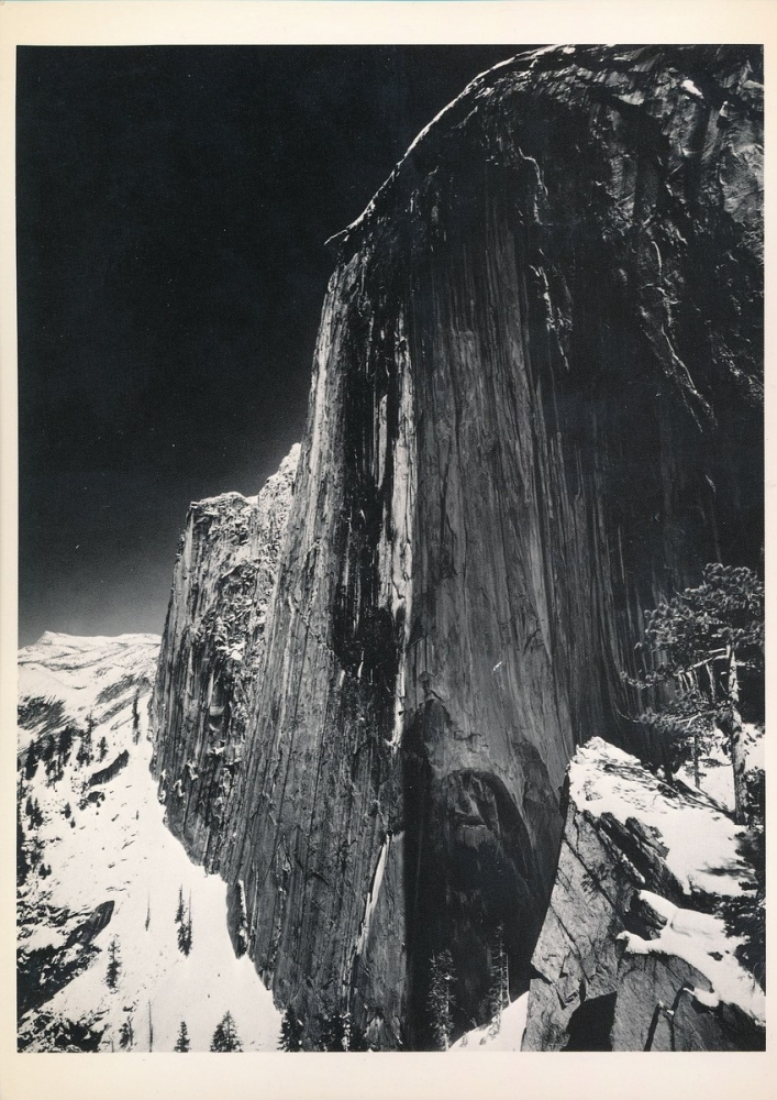 Ansel Adams Signed "Monolith, The Face Of Half Dome" 5x7 Postcard ...