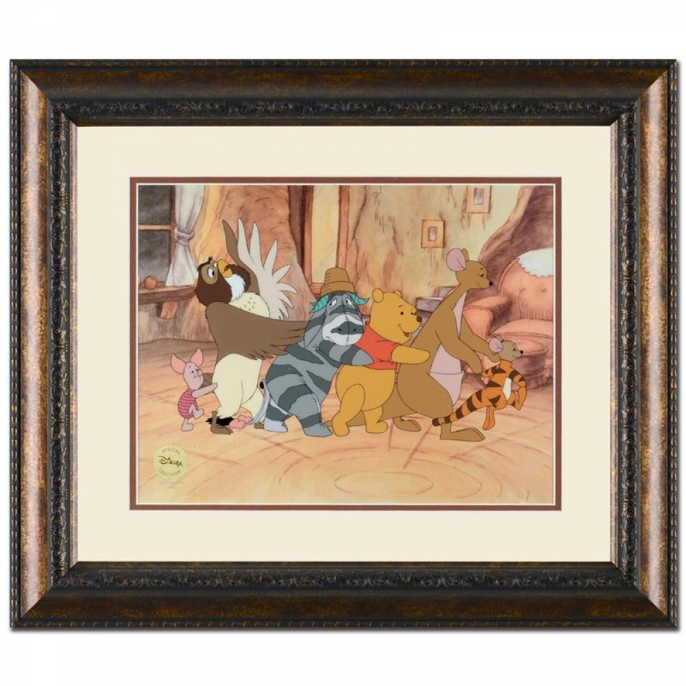 "Fun to Be Tigger" Winnie-the-Pooh 21x18 Custom Framed Limited Edition ...