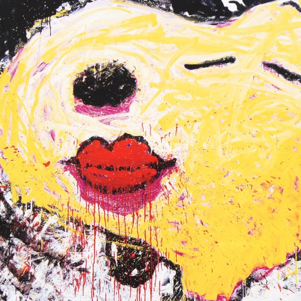 "Dog Lips" Snoopy "Peanuts" Fine Art Lithograph by Tom Everhart ...