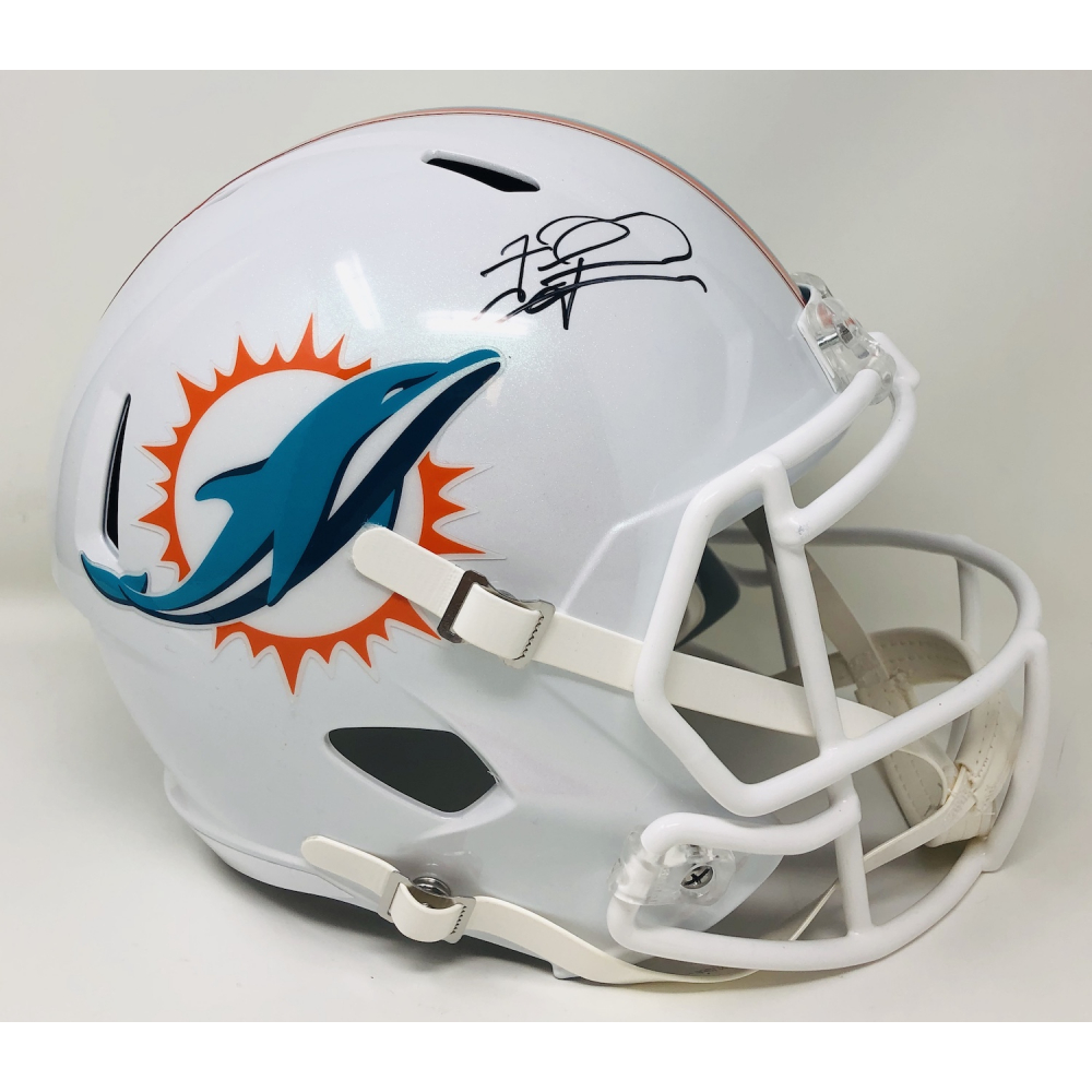 Tua Tagovailoa Signed Dolphins Full-Size Speed Helmet (Fanatics ...