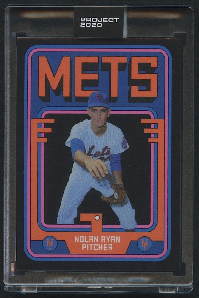 Nolan Ryan Topps Project 2020 #126 by Grotesk (Project 2020 ...