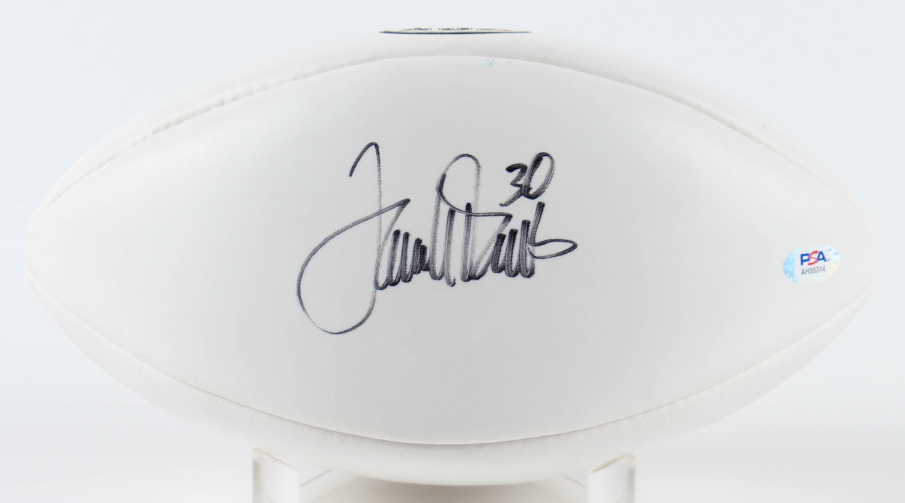 Terrell Davis Signed Nike Football With Display Case (PSA COA ...