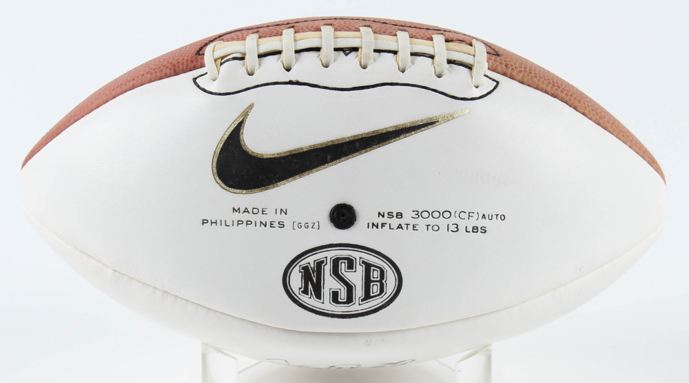 Terrell Davis Signed Nike Football With Display Case (PSA COA ...