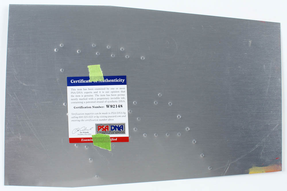 CE Bud Anderson Signed P-51"Old Crow" WWII 8x12 Aircraft Nose Art Panel ...