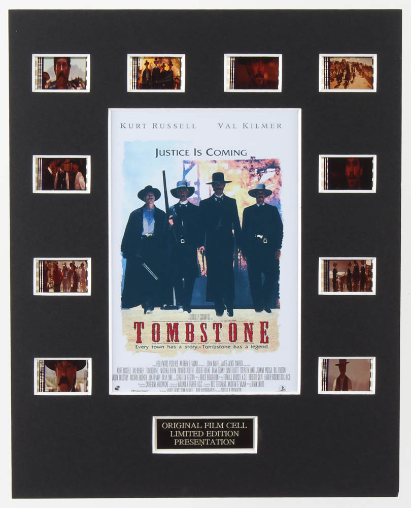 "Tombstone" LE 8x10 Custom Matted Original Film / Movie Cell Display ...