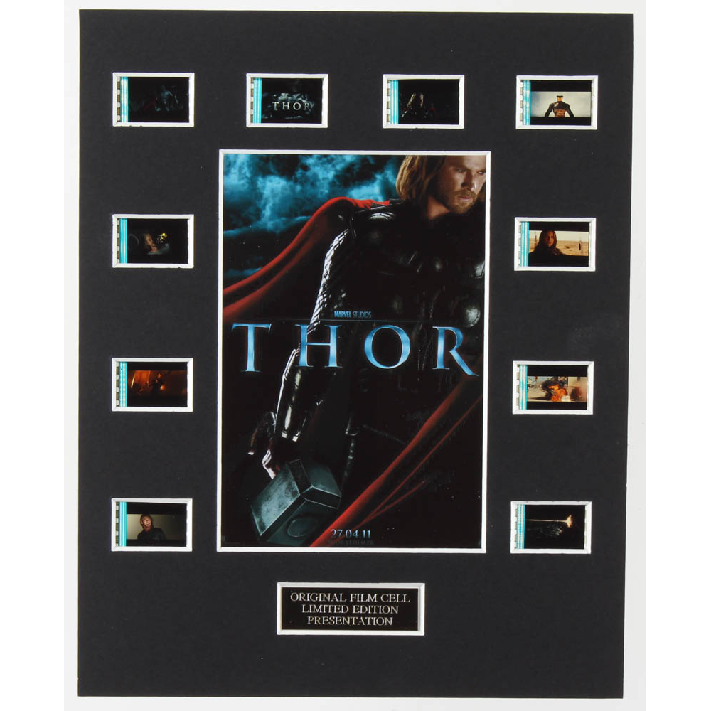 "Thor" LE 8x10 Custom Matted Original Film / Movie Cell Display ...