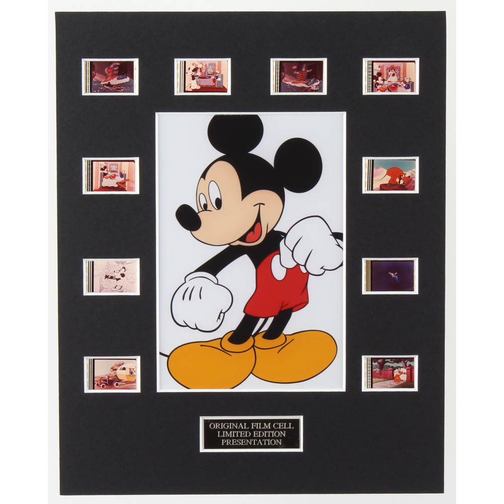 Mickey Mouse LE 8x10 Custom Matted Original Film / Movie Cell Display ...