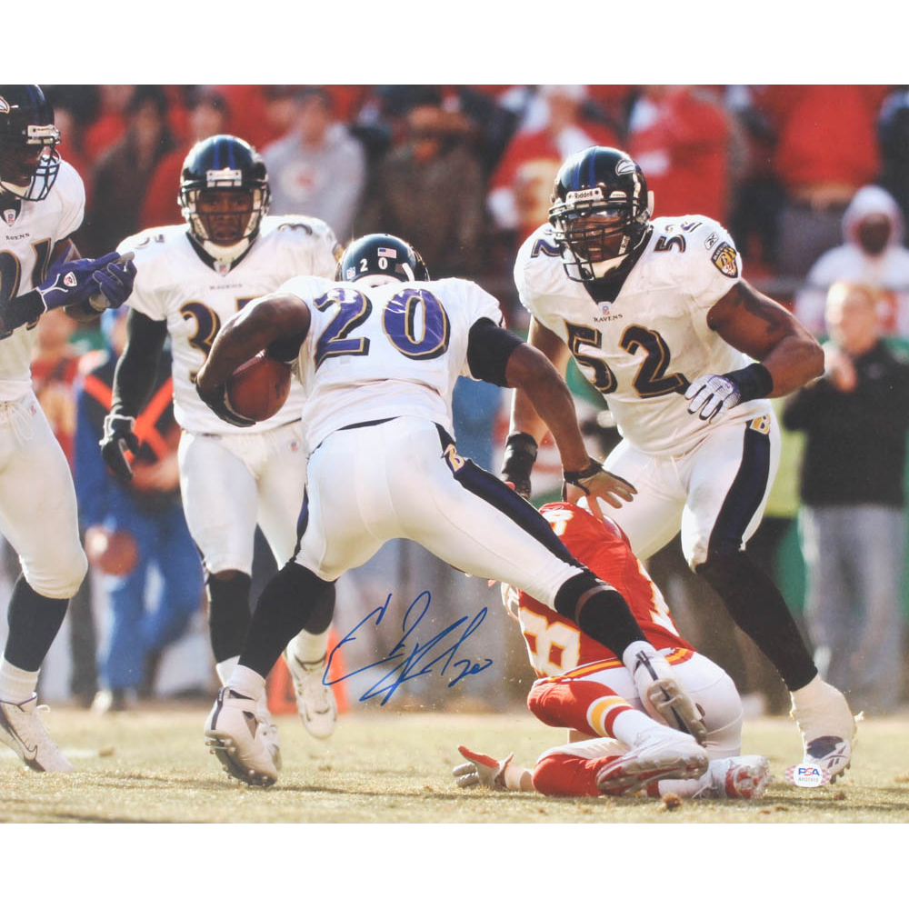 Ed Reed Signed Ravens 16x20 Photo (PSA Hologram) | Pristine Auction