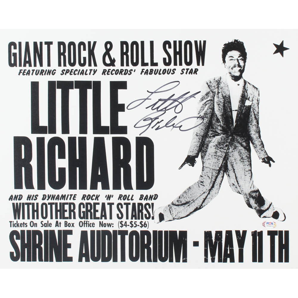 Little Richard Signed 16x20 Photo (PSA Hologram) | Pristine Auction