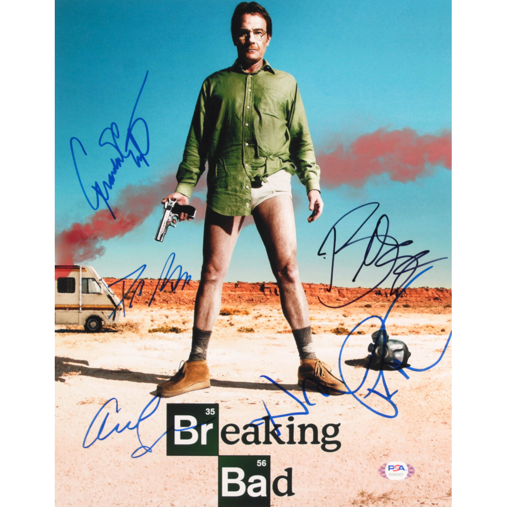 "Breaking Bad" 11x14 Photo Cast-Signed by (5) with Giancarlo Esposito ...