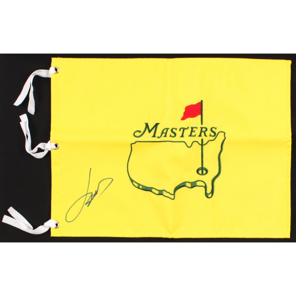 Jordan Spieth Signed The Masters Golf Pin Flag (PSA LOA) | Pristine Auction
