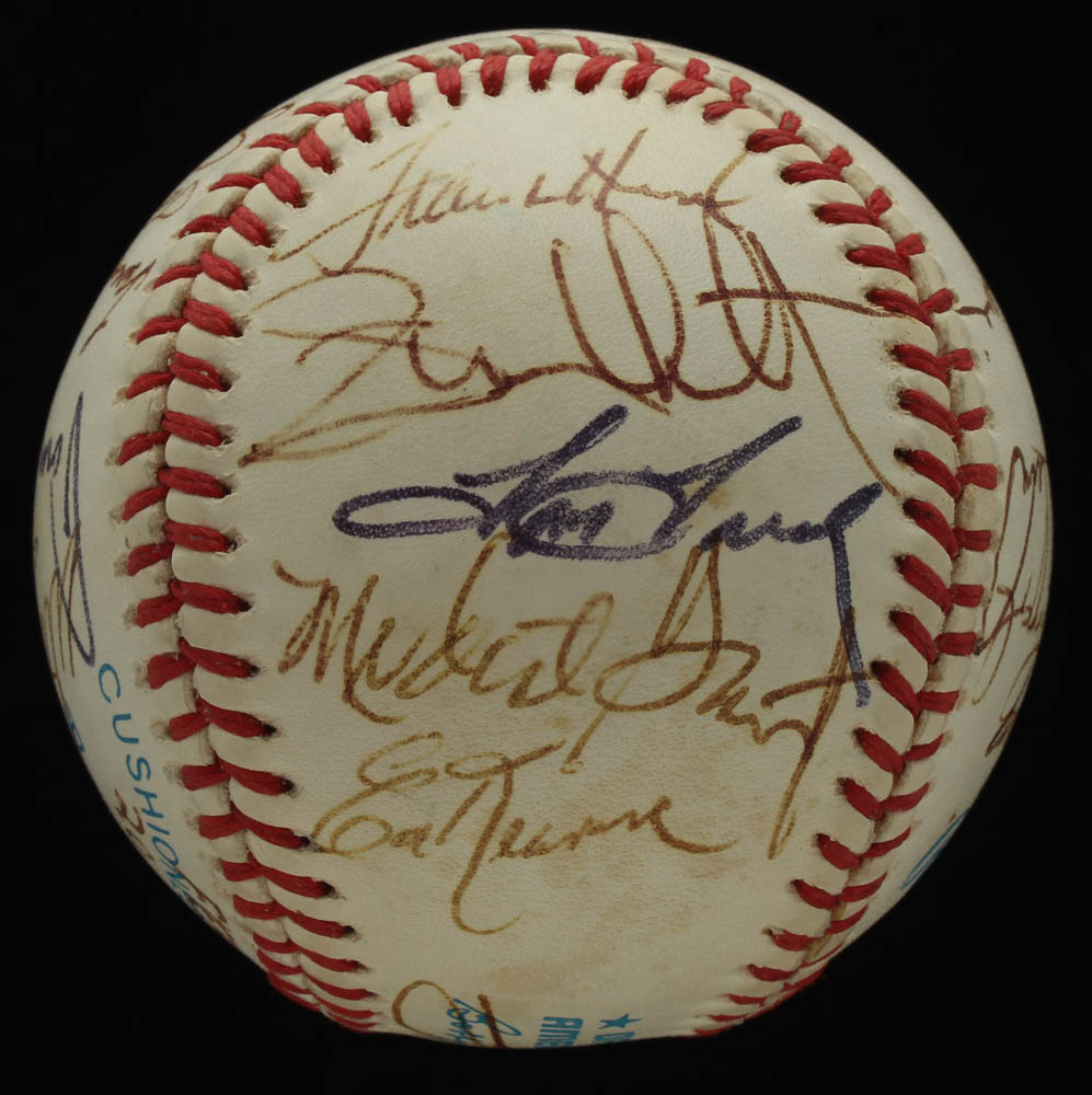 "Old-Timers" OAL Baseball Multi-Signed by (19) with Johnny Mize, Minnie ...