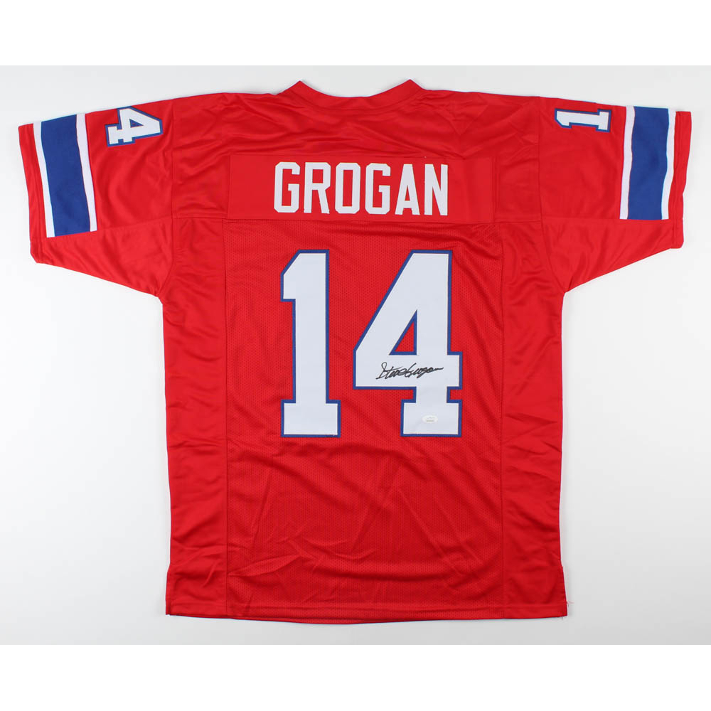 Steve Grogan Signed Patriots Jersey (JSA COA) | Pristine Auction