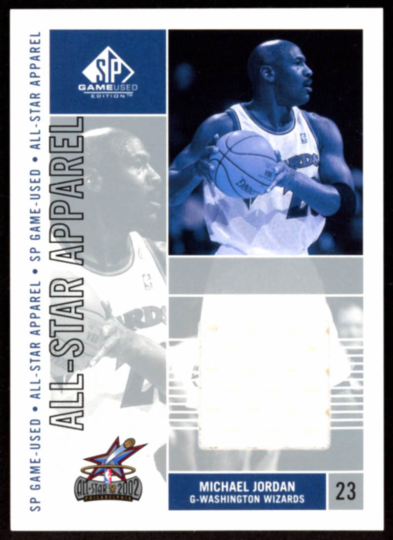 Michael Jordan 2002-03 SP Game Used All-Star Apparel #MJAS | Pristine ...