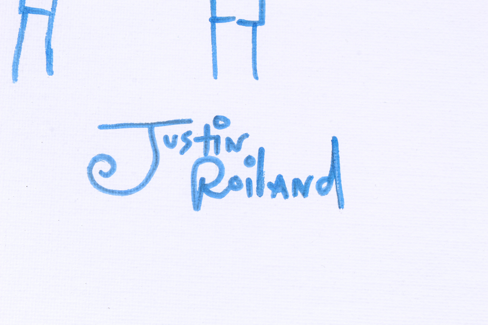 Justin Roiland Signed "Morty" 11x14 Canvas with Hand-Drawn Sketch (PSA ...