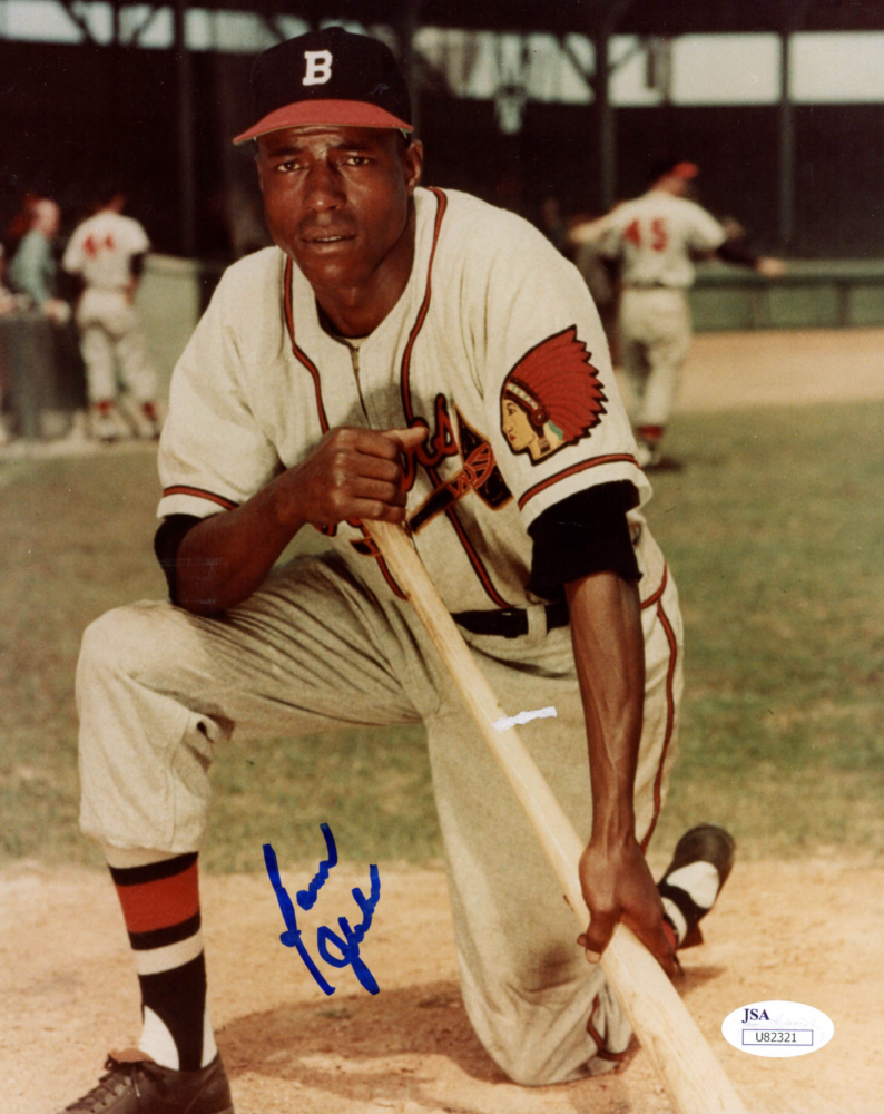 Sam Jethroe Signed Braves 8x10 Photo (JSA COA) | Pristine Auction