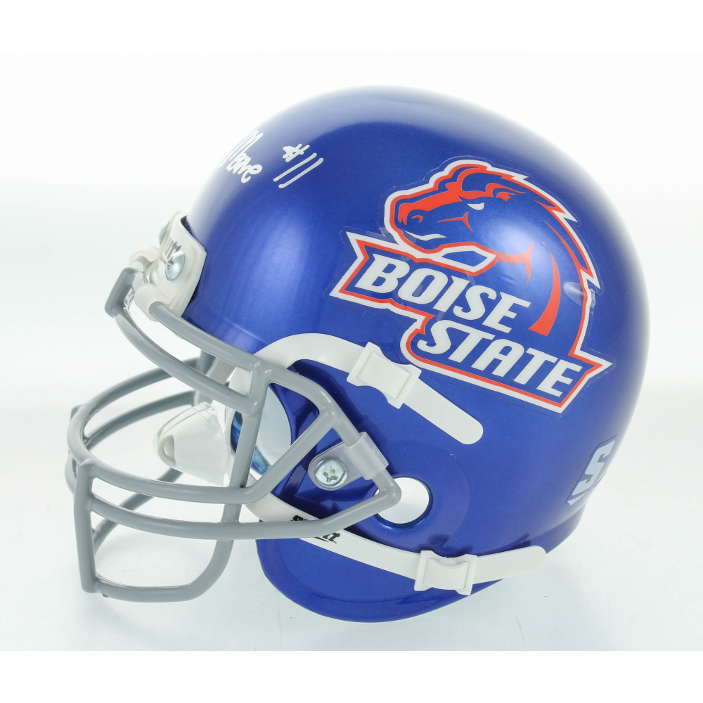 Kellen Moore Signed Boise State Broncos Mini Helmet (Beckett COA ...
