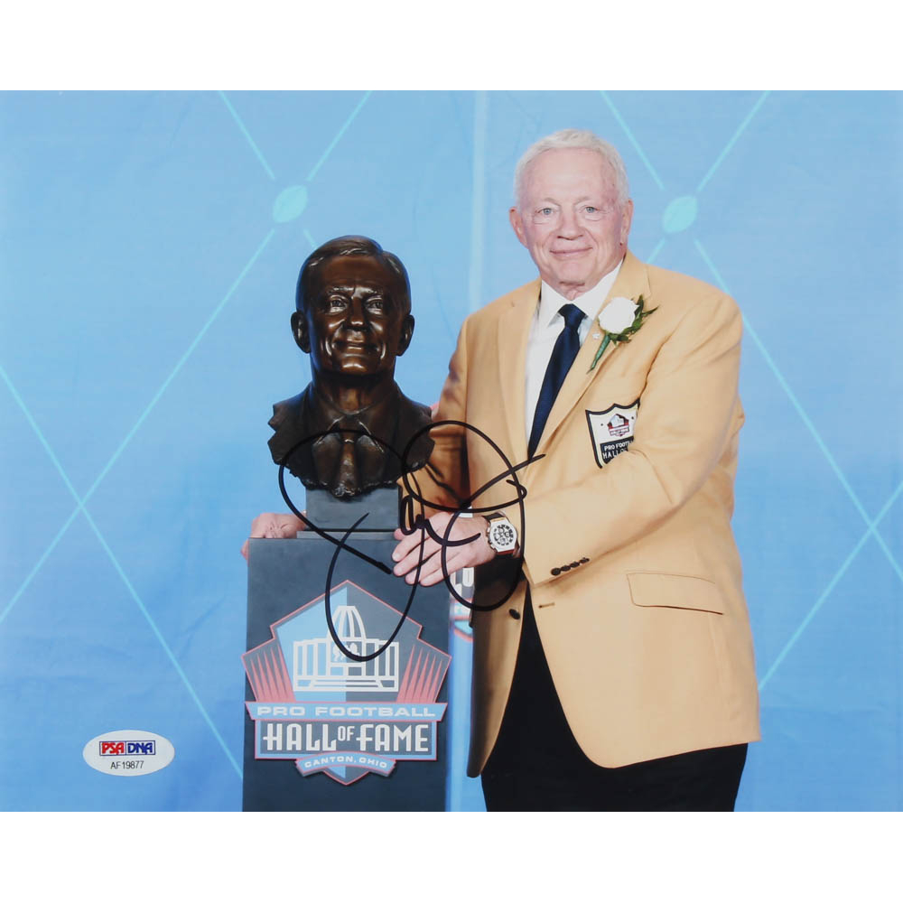 Jerry Jones Signed Cowboys 8x10 Photo (PSA COA) | Pristine Auction