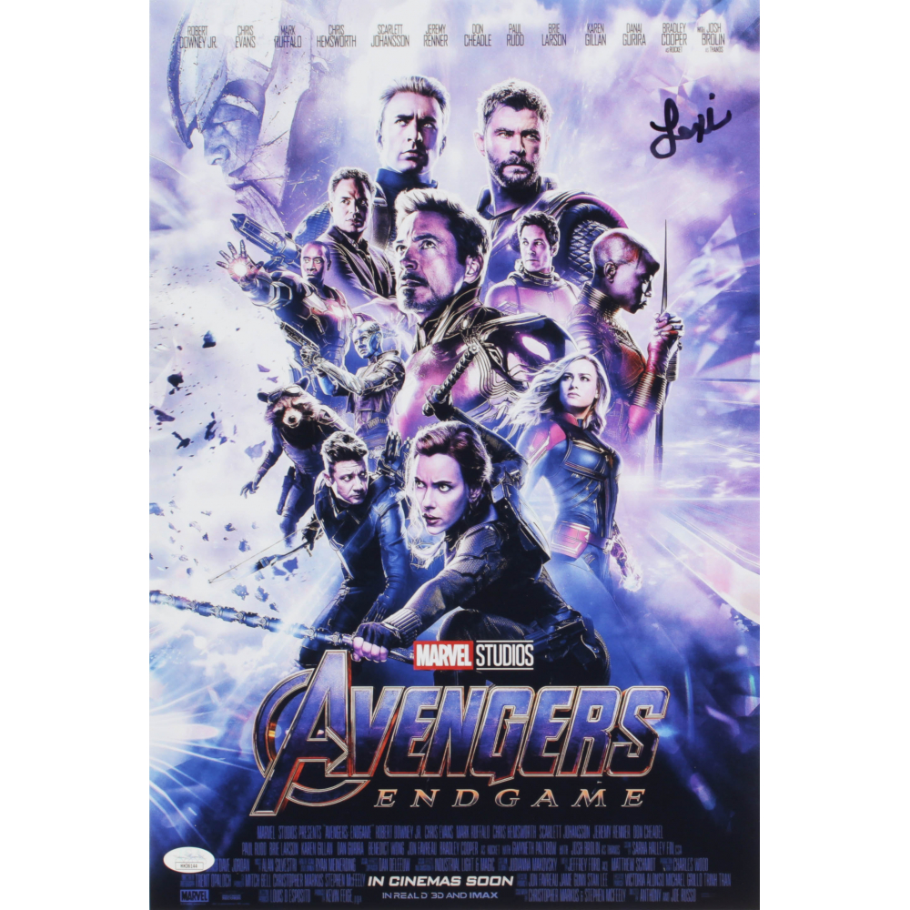 Lexi Rabe Signed "Avengers: Endgame" 11x17 Movie Poster (JSA COA ...