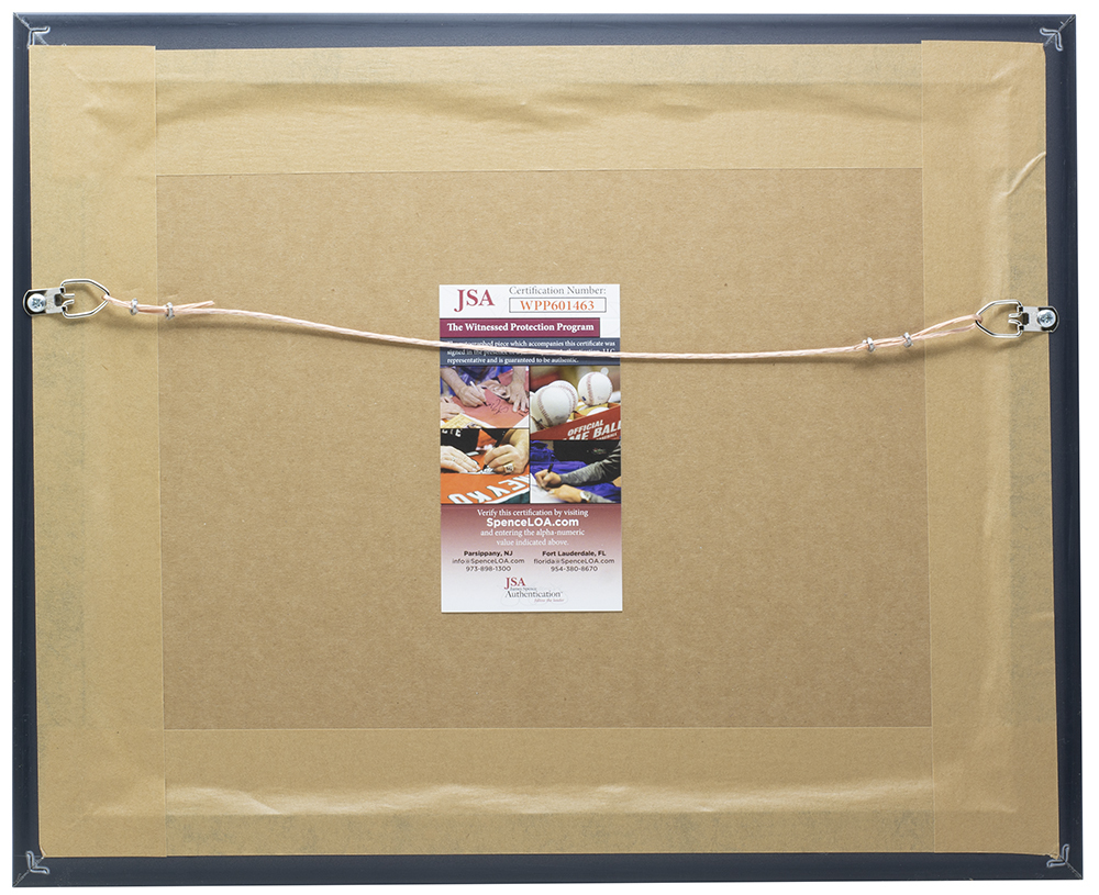 Dan Hampton Signed Bears 11x14 Custom Framed Photo Display Inscribed ...