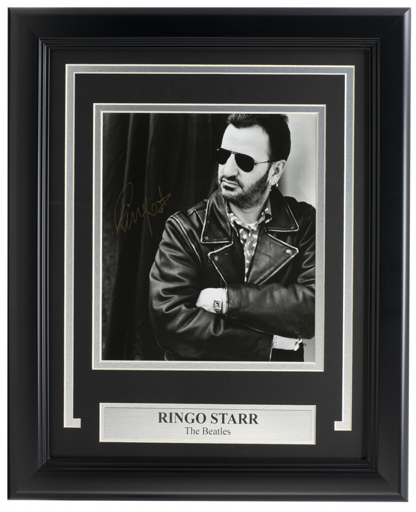 Ringo Starr Signed 11x14 Custom Framed Photo (JSA ALOA) | Pristine Auction