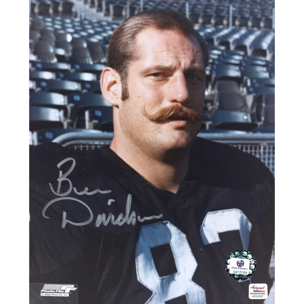Ben Davidson Signed Raiders 8x10 Photo (Autograph Reference COA ...