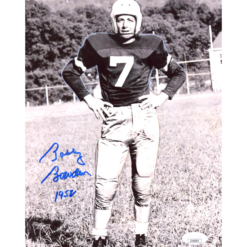 Bobby Bowden Signed Howard Bulldogs 8x10 Photo Inscribed "1952" (JSA ...