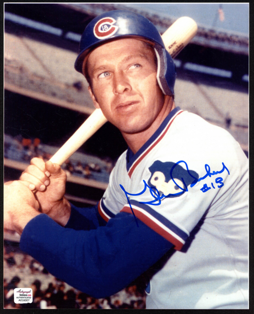 Glenn Beckert Signed Cubs 8x10 Photo (Autograph Reference COA ...