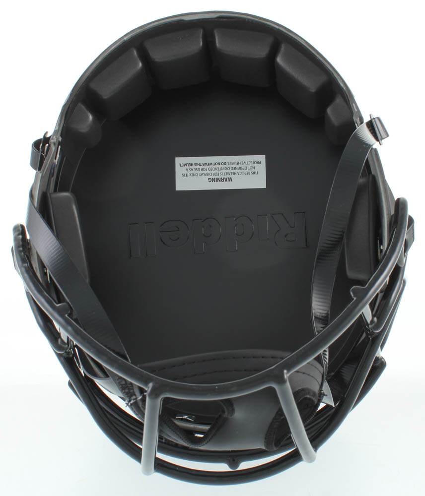 Frank Gore Signed 49ers Full-Size Eclipse Alternate Speed Helmet ...