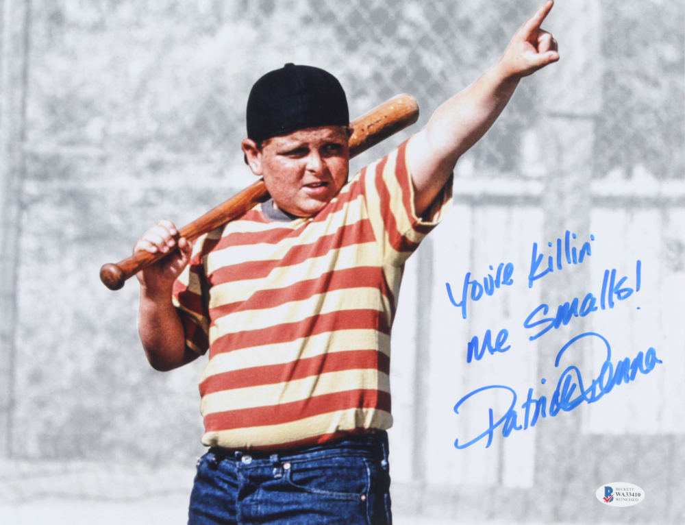 Patrick Renna Signed "The Sandlot" 11x14 Photo Inscribed "You're killin ...