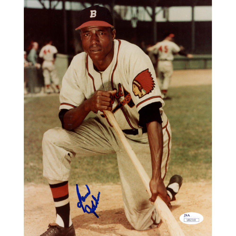 Sam Jethroe Signed Braves 8x10 Photo (JSA COA) | Pristine Auction