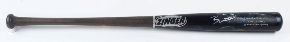 Bobby Witt Jr. Signed Game-Used Zinger Baseball Bat (JSA COA ...