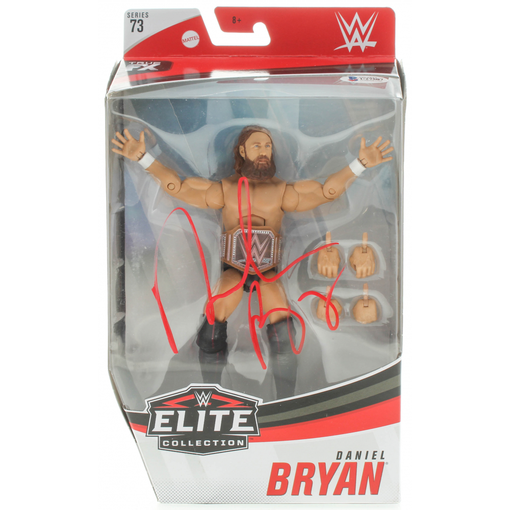 Daniel Bryan Signed WWE Elite Collection Action Figure (Beckett ...