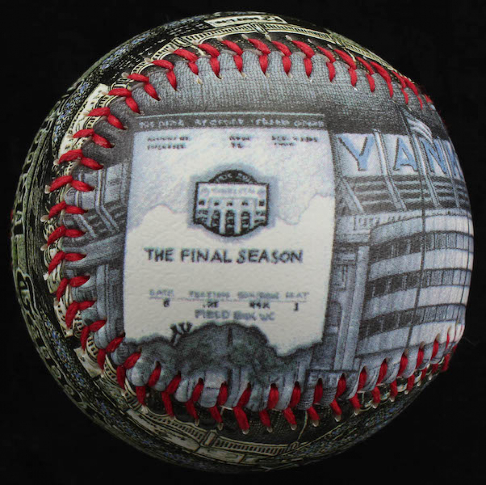 New York Yankees Final Game At Old Yankee Stadium Baseball With Old ...