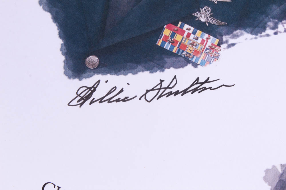 "Courage, Innovation, & Resiliency" 18.75x28 Poster Signed By (10) with ...